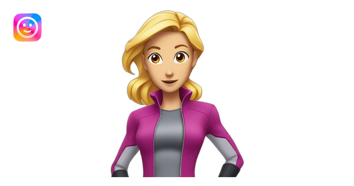 Totally spies Sam emoji | AI Emoji Generator