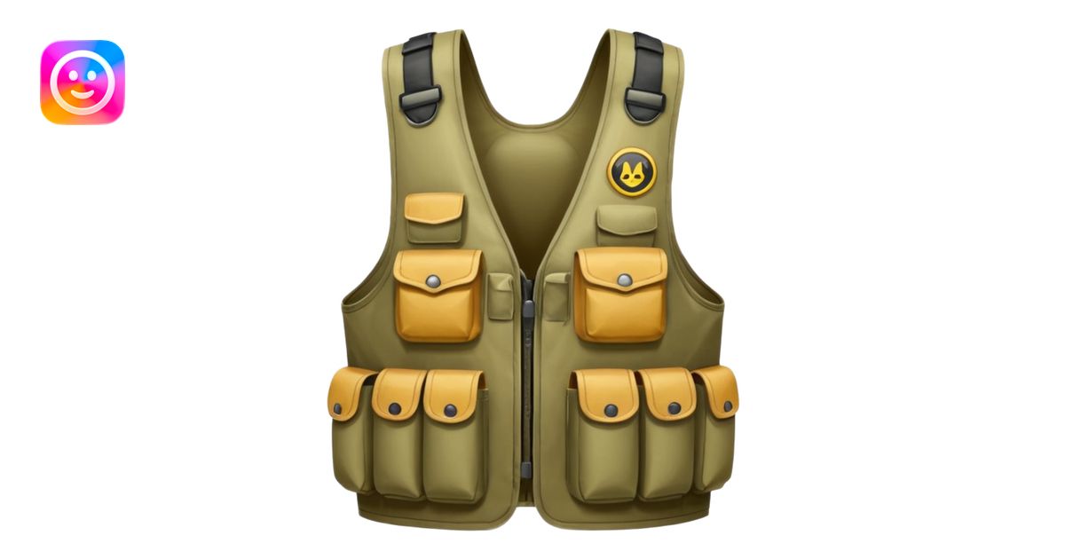 utility vest emoji | AI Emoji Generator