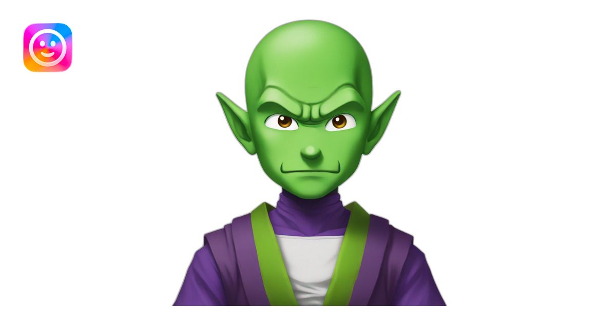 piccolo dbz emoji | AI Emoji Generator