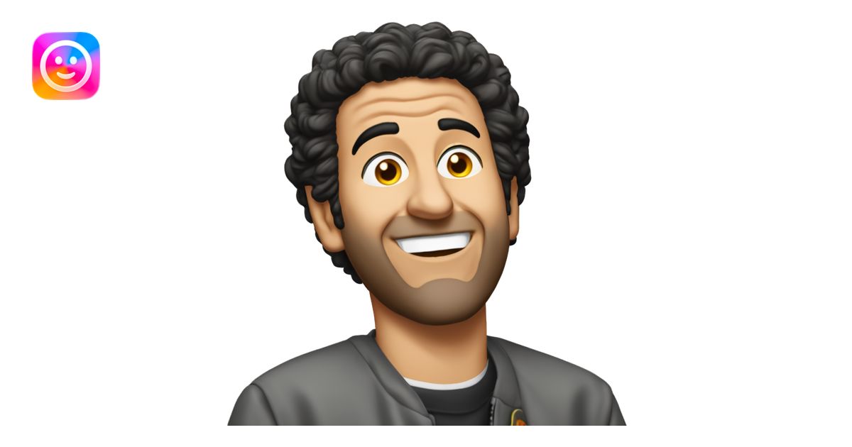 Kramer at the laugh factory emoji | AI Emoji Generator