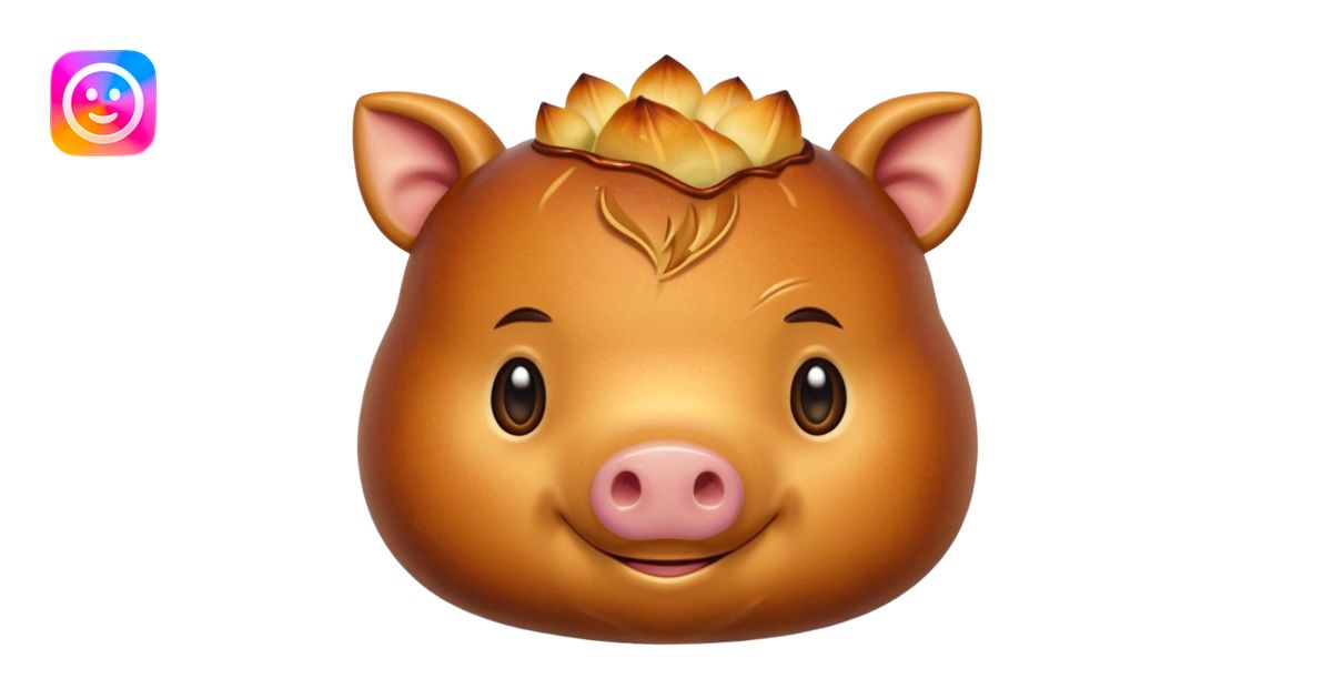 roasted pork emoji | AI Emoji Generator