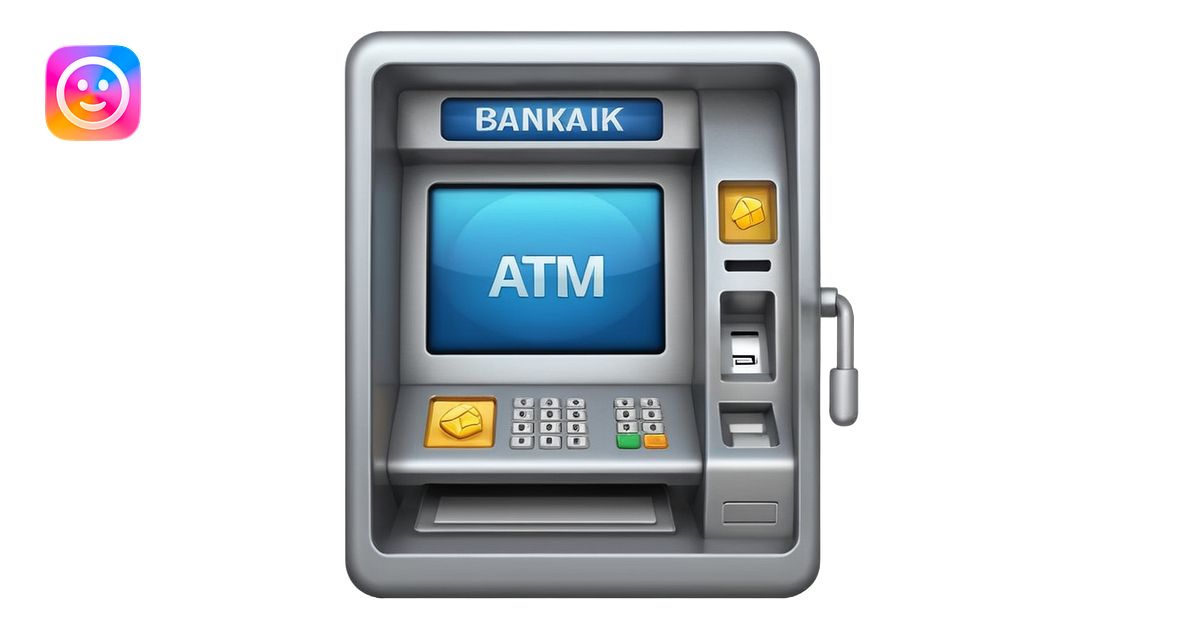 bank atm emoji | AI Emoji Generator