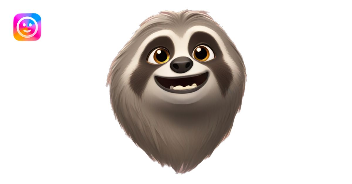 zootopia sloth emoji | AI Emoji Generator