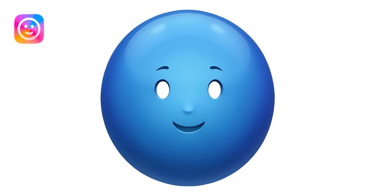 Blue verified emoji | AI Emoji Generator
