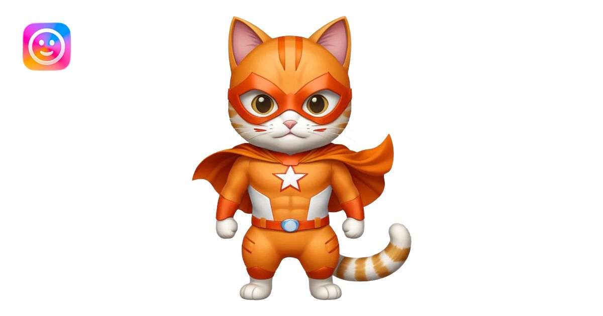 Marvel cat emoji | AI Emoji Generator