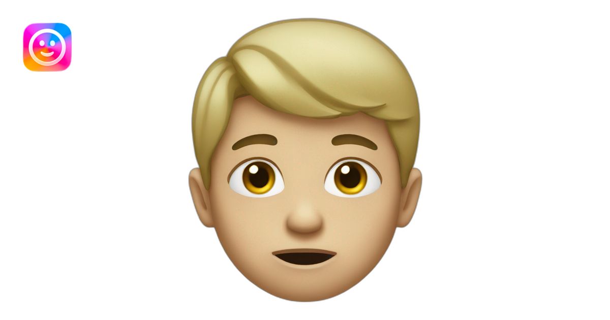 Boy with booger emoji | AI Emoji Generator