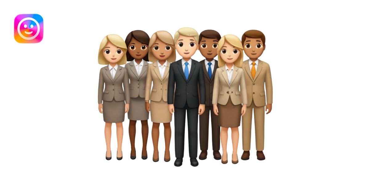 insurer team 3d render emoji | AI Emoji Generator