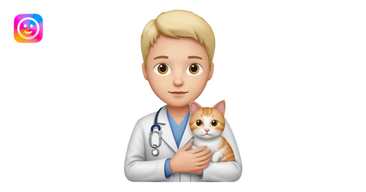Orthopedic with cats emoji | AI Emoji Generator