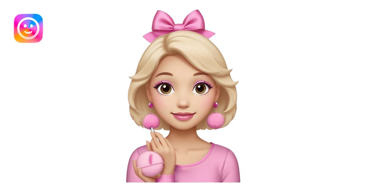 female face, light skin tone, small simple closed smile. One hand ...