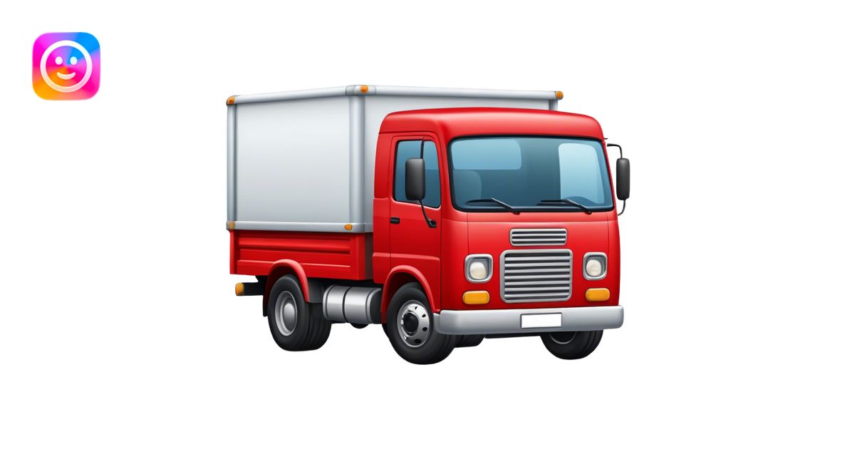 Truck emoji | AI Emoji Generator