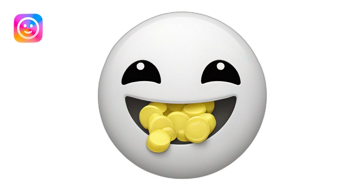 dédain chewing gum emoji | AI Emoji Generator