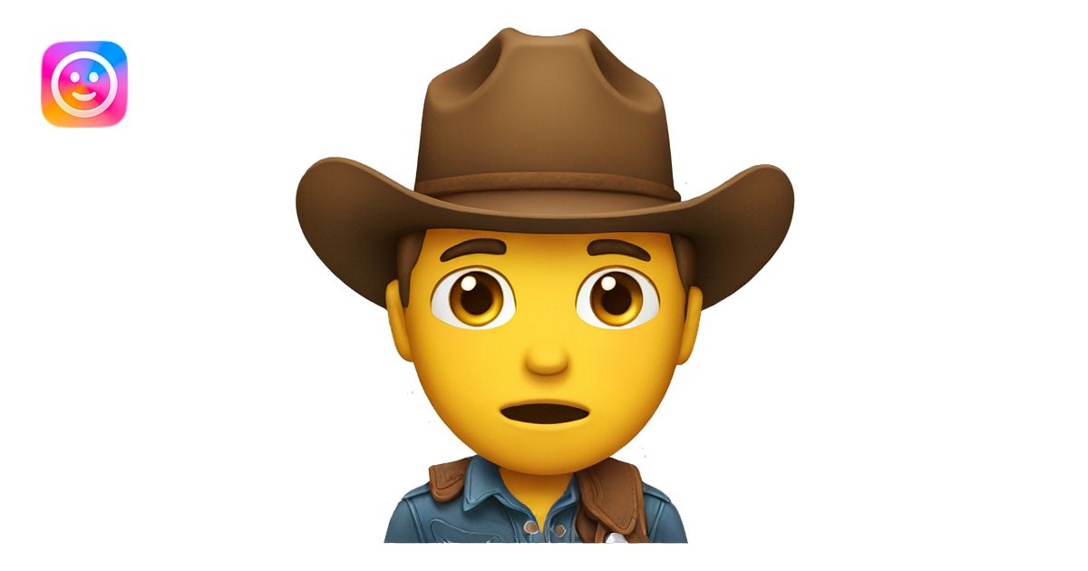 crying cowboy emoji emoji | AI Emoji Generator