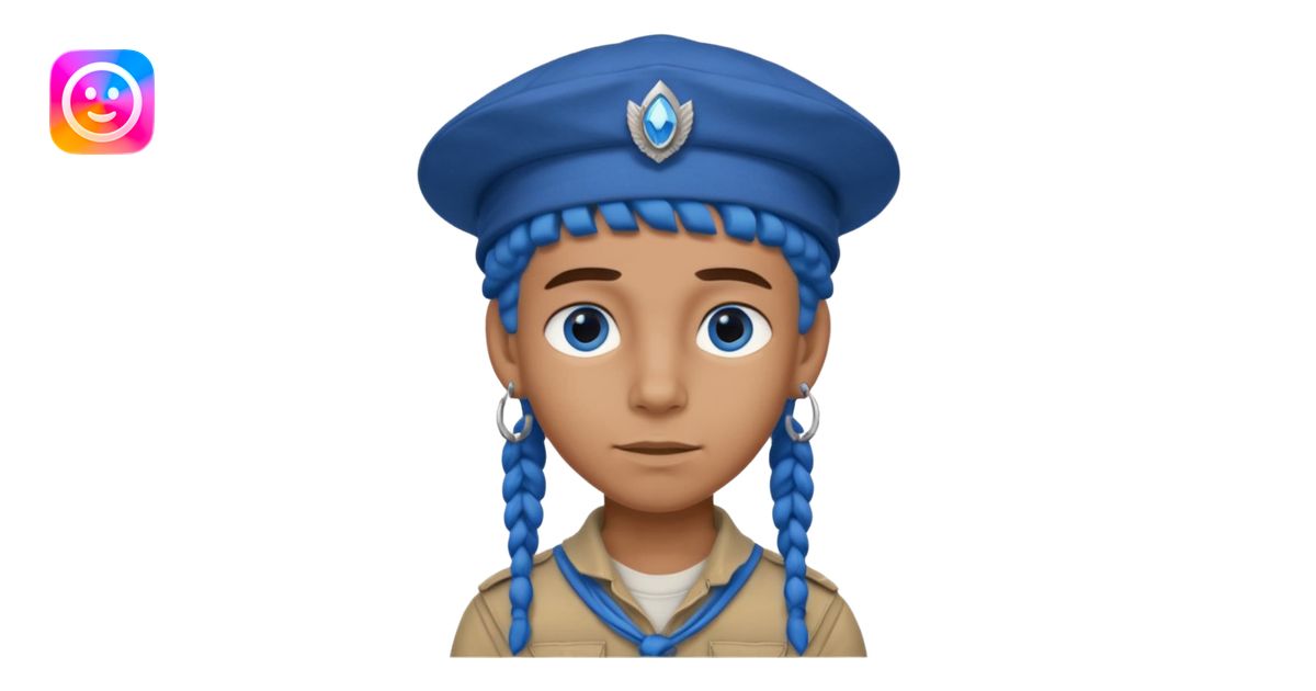 very handsome boy big blue eyes, scout boy with, blue dreadlocks, and ...
