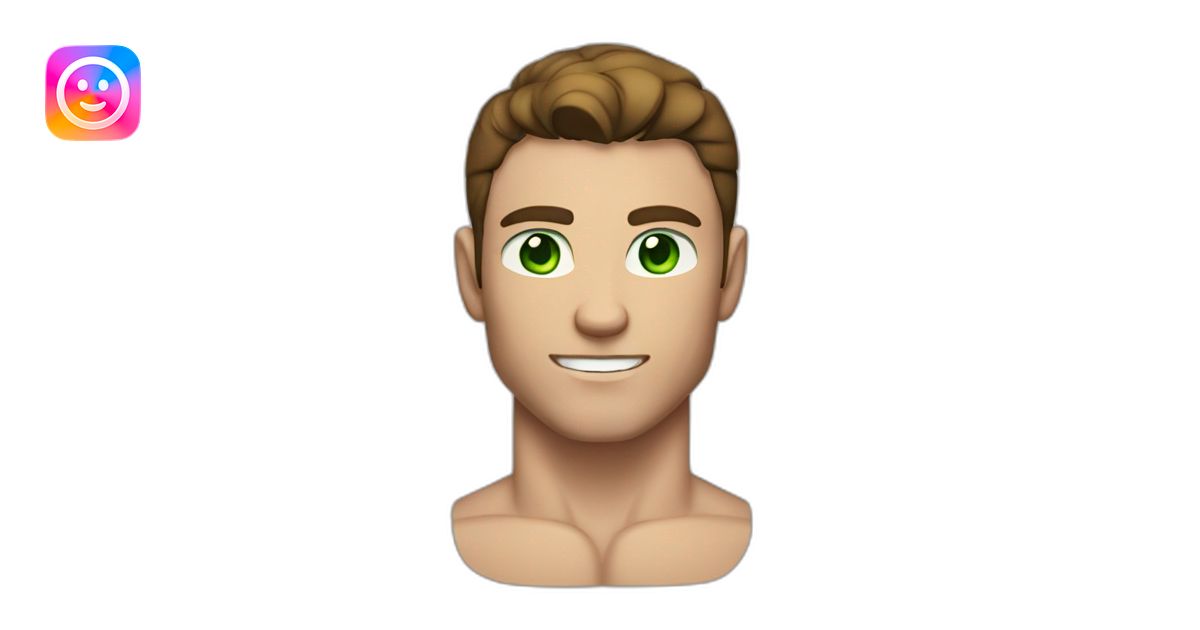 Bodybuilder guy with green eyes and brown hair model face no smile ...