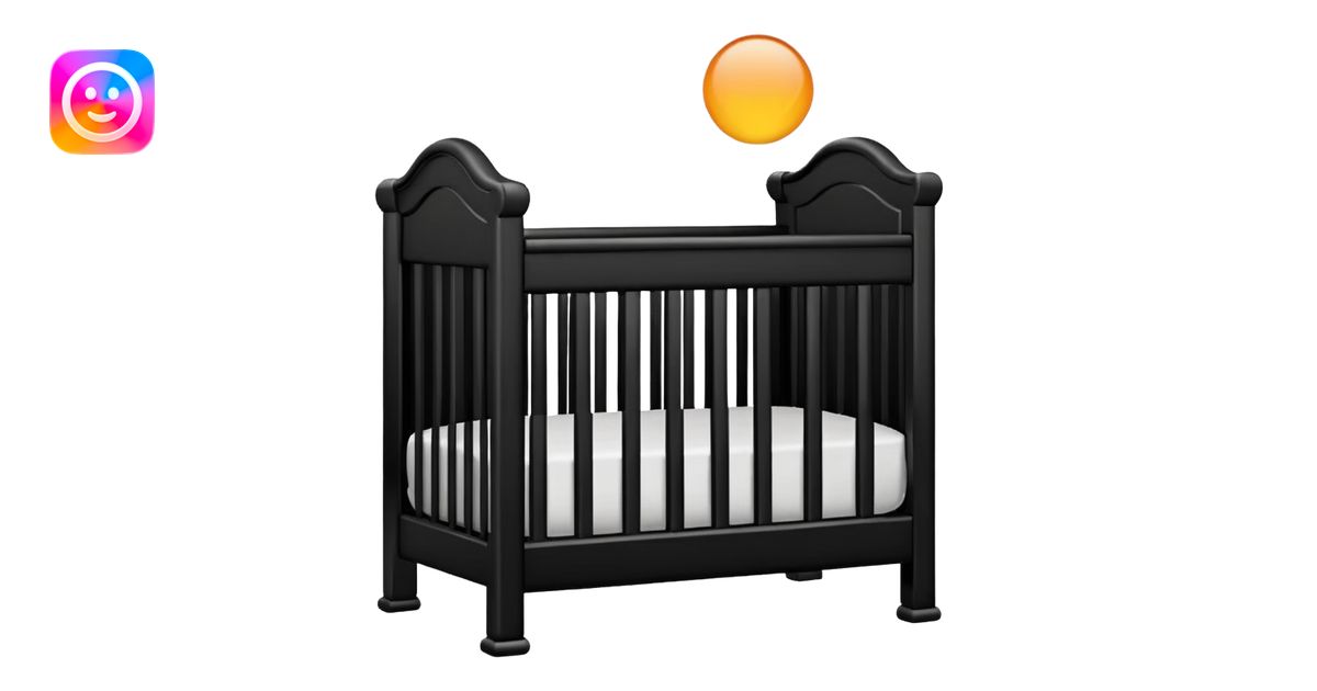 black crib emoji | AI Emoji Generator