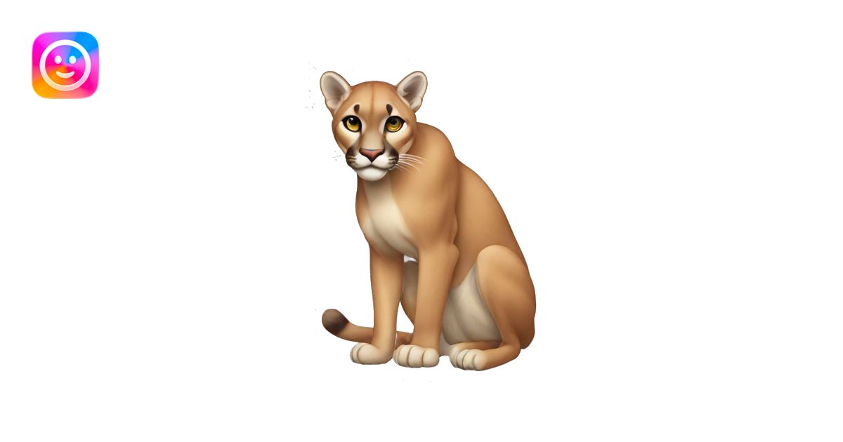 Puma emoji | AI Emoji Generator