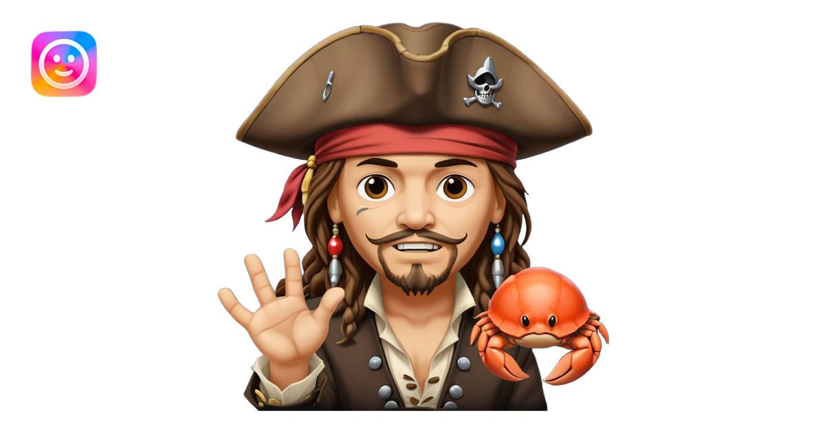 jack sparrow from the film pirates of the caribbean, shooo-ing the ...