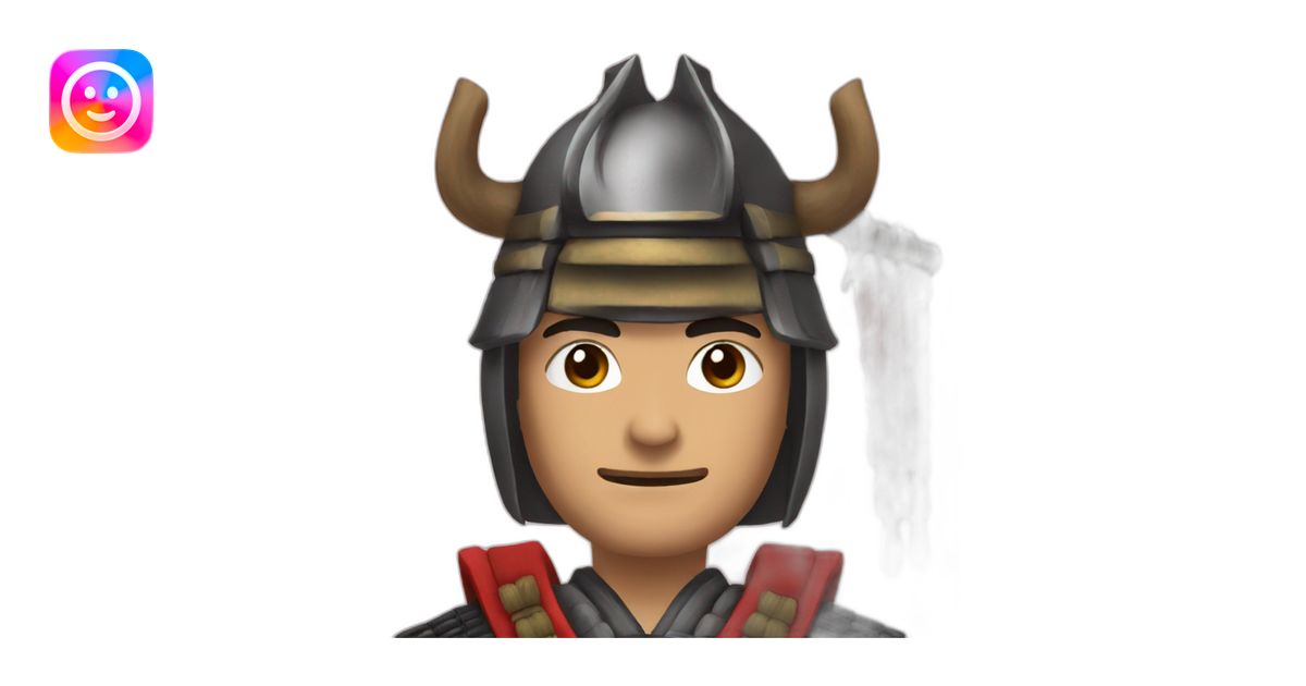 samurai emoji | AI Emoji Generator