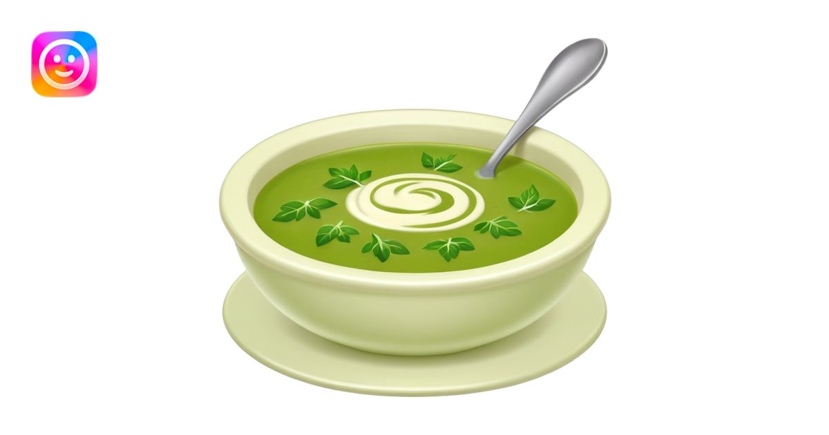 Green Soup emoji | AI Emoji Generator