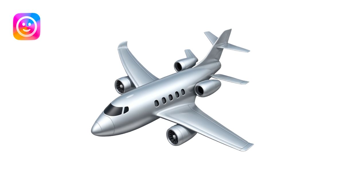 A jet plane emoji | AI Emoji Generator