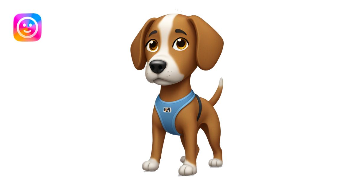 training a dog emoji | AI Emoji Generator