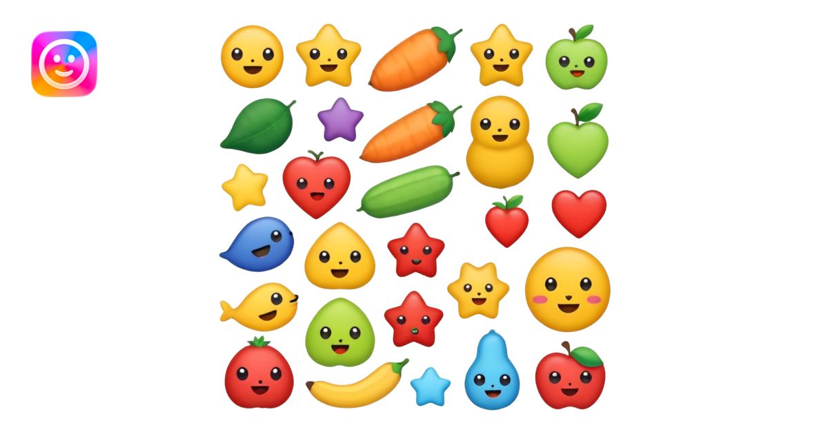 Cute and cozy sticker pack emoji | AI Emoji Generator