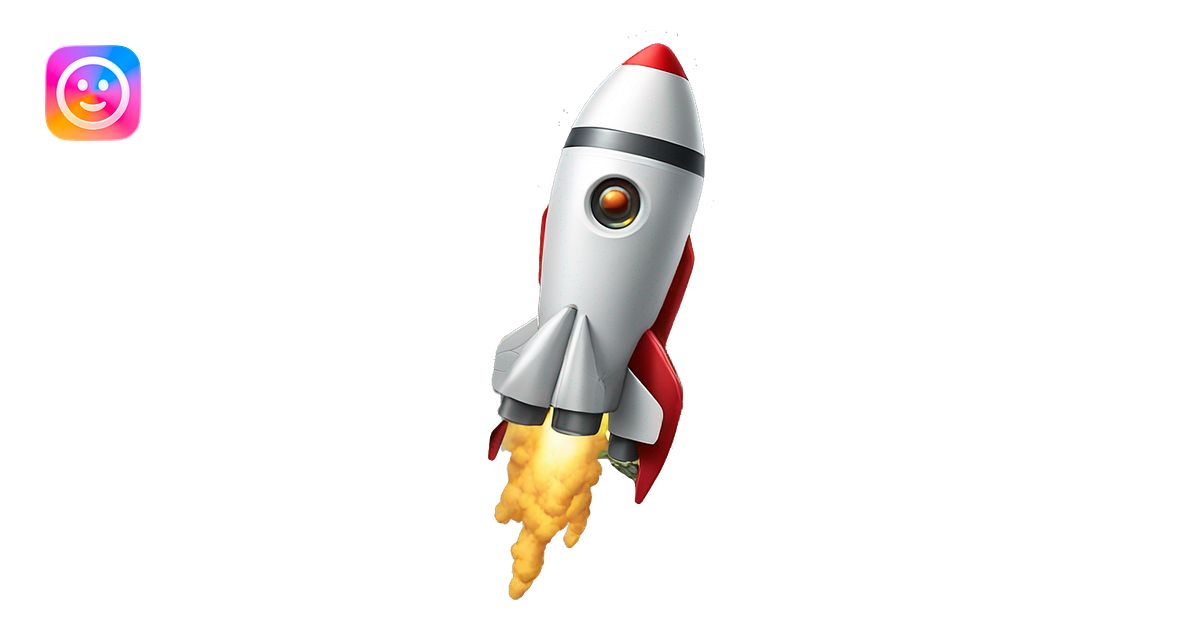 Rocket with money flowing out of the engines emoji | AI Emoji Generator