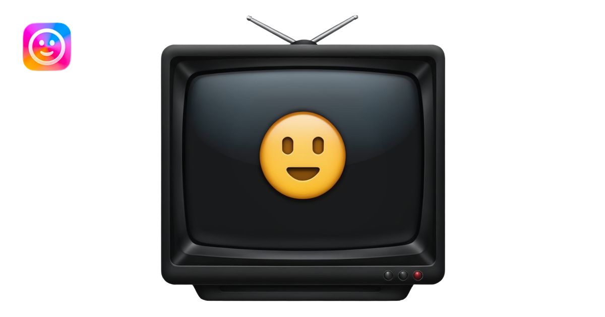 television emoji | AI Emoji Generator
