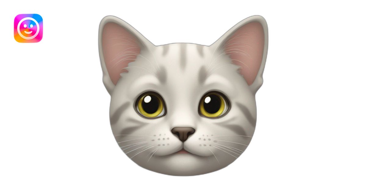 Petit chat emoji | AI Emoji Generator