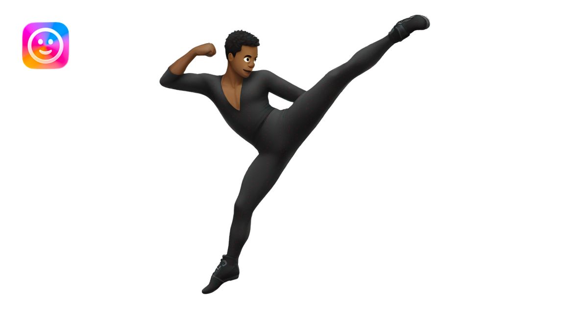 high kick emoji | AI Emoji Generator