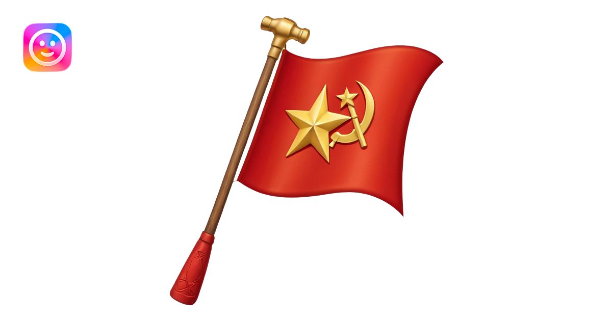 Soviet-Union-flag emoji | AI Emoji Generator