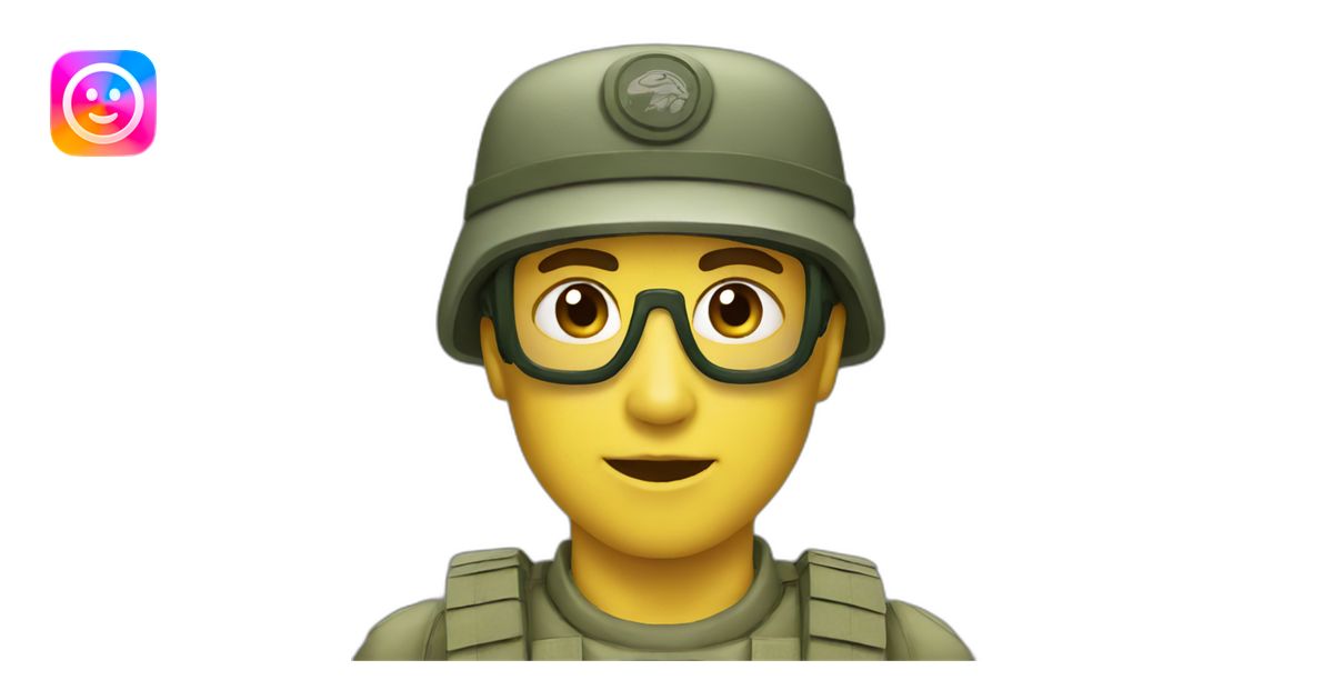 Military emoji | AI Emoji Generator