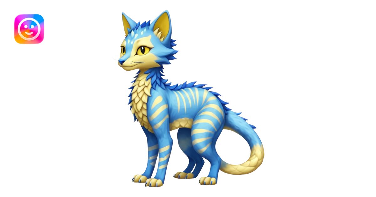 Kawaii yellow and blue beautiful pretty elegant divine edgy fantasy ...