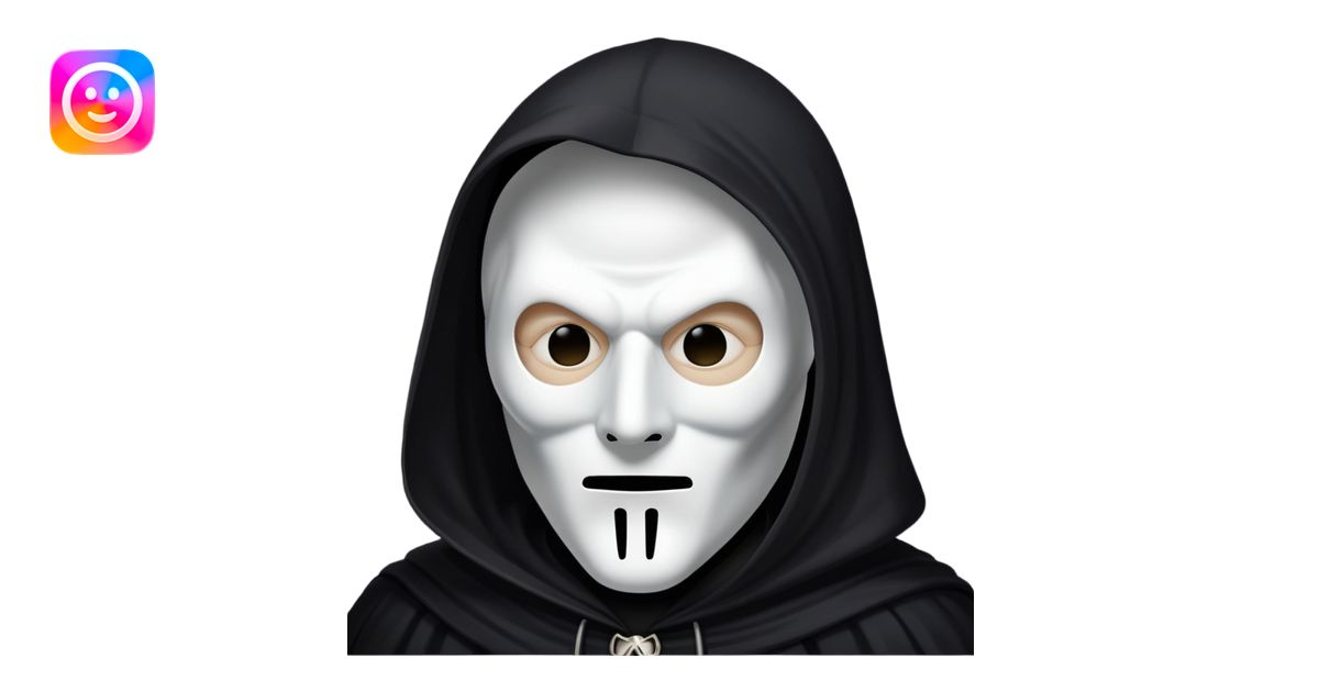Ghostface emoji | AI Emoji Generator