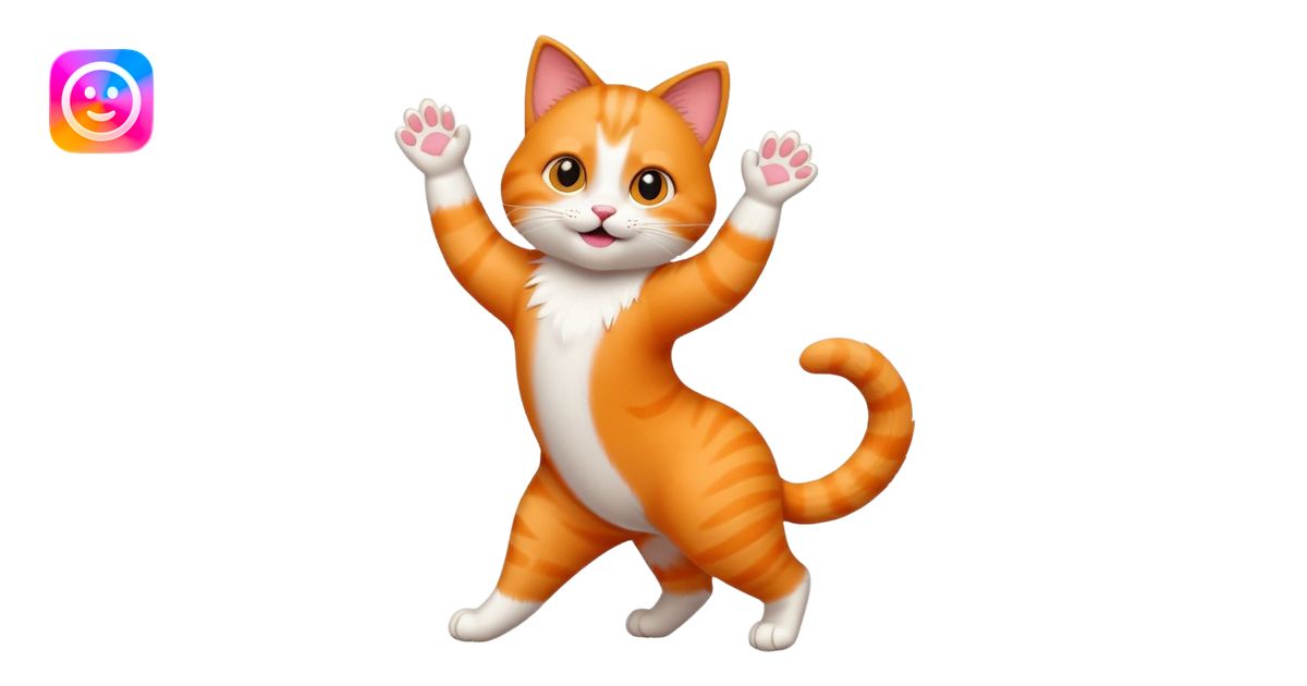 Dans eden kedi emoji | AI Emoji Generator