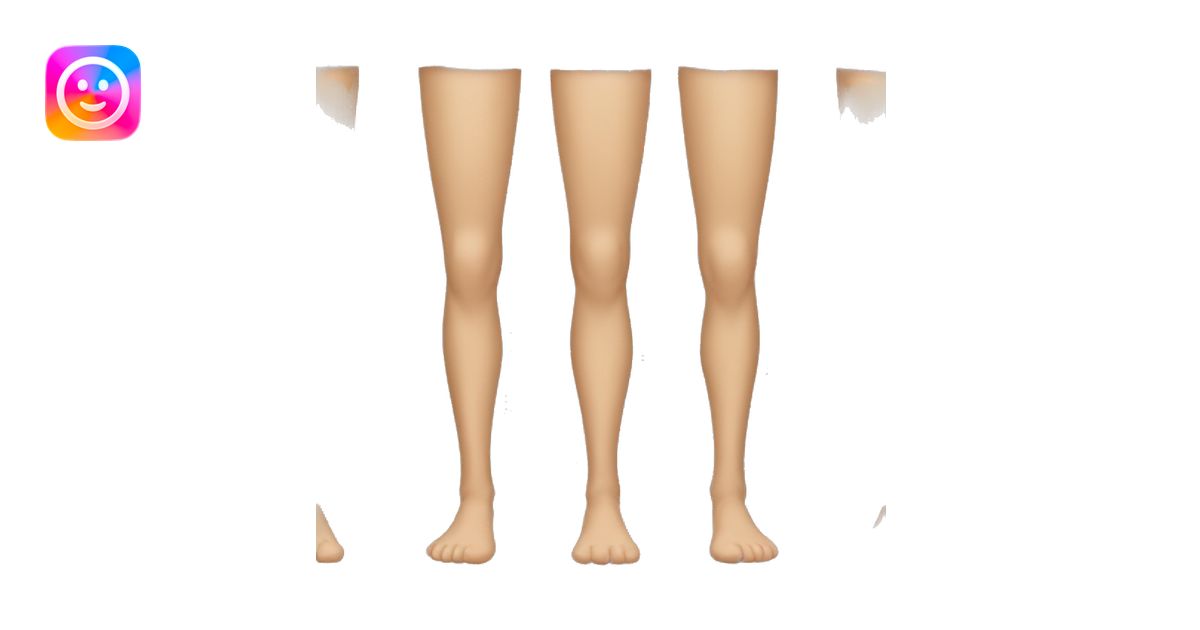 legs emoji | AI Emoji Generator