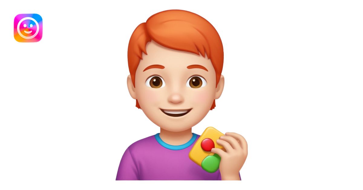 Playing child emoji | AI Emoji Generator