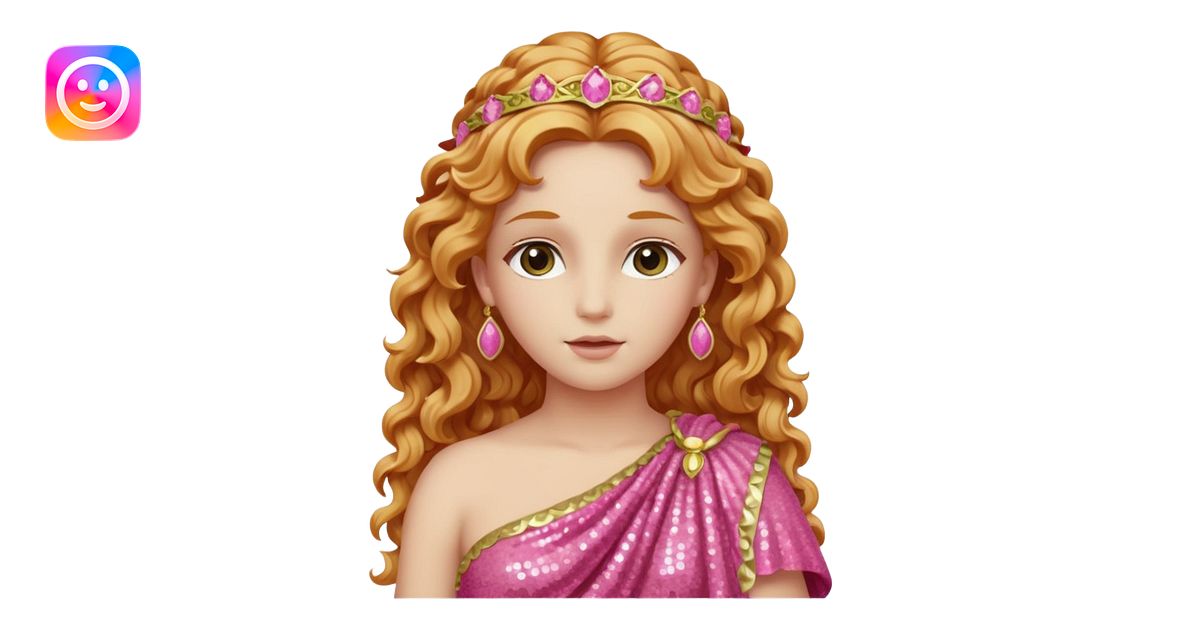 Venus, Goddess of Love from Roman Deities with long strawberry blonde ...