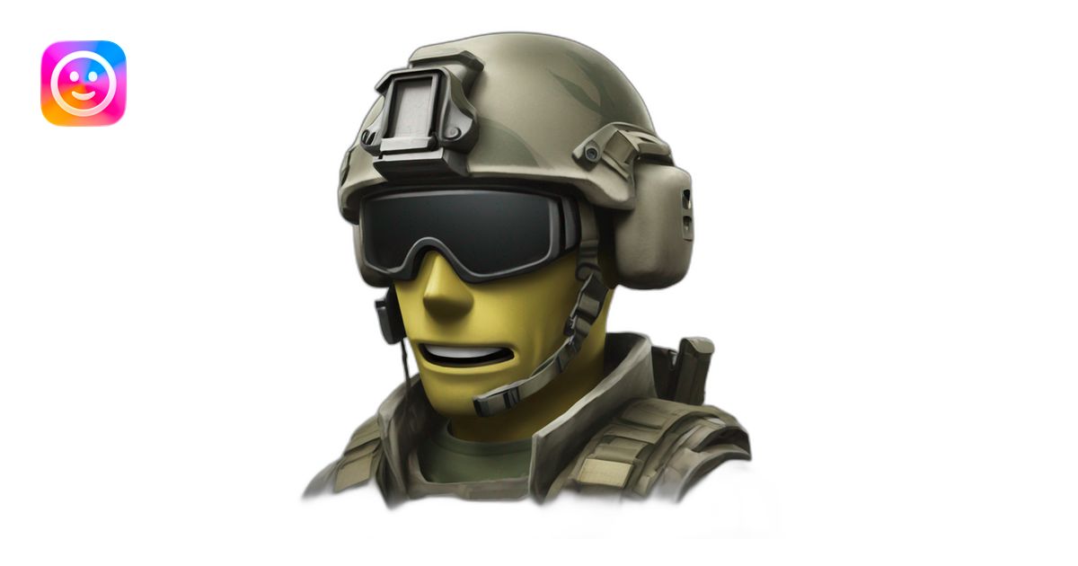 cod ghost call of duty, modern warfare emoji | AI Emoji Generator