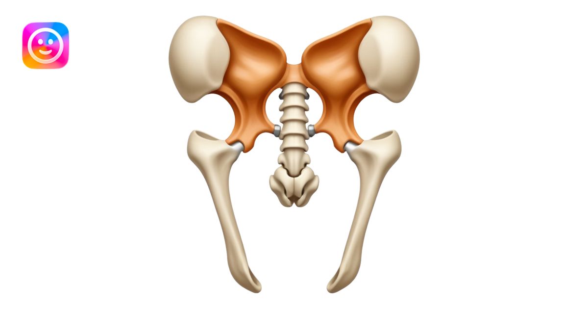 female pelvis emoji | AI Emoji Generator