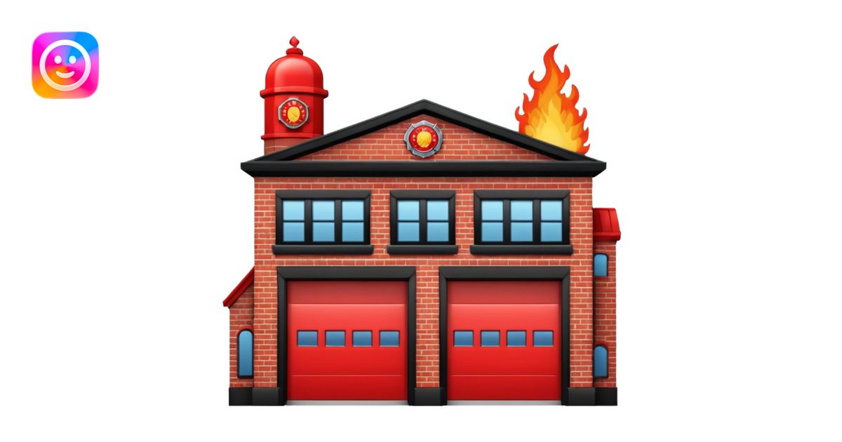 fire station emoji | AI Emoji Generator