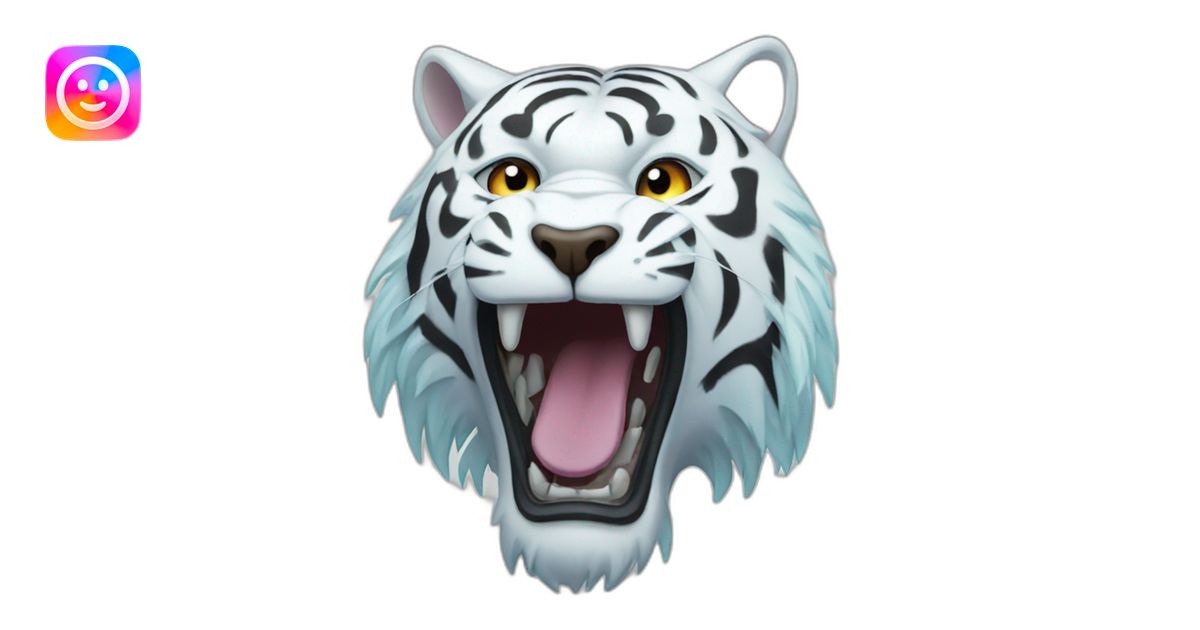 ghost tiger emoji | AI Emoji Generator