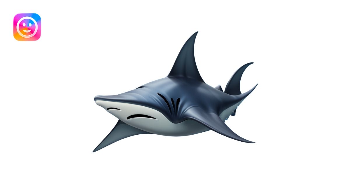 manta ray emoji emoji | AI Emoji Generator