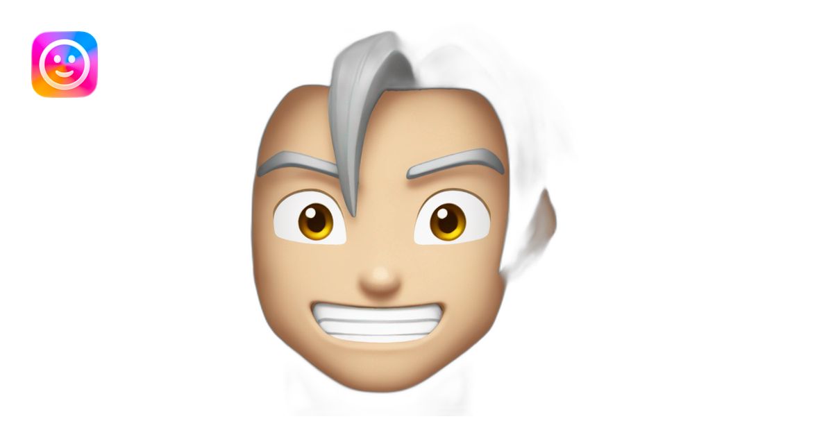 goku-ssj4 smile emoji | AI Emoji Generator