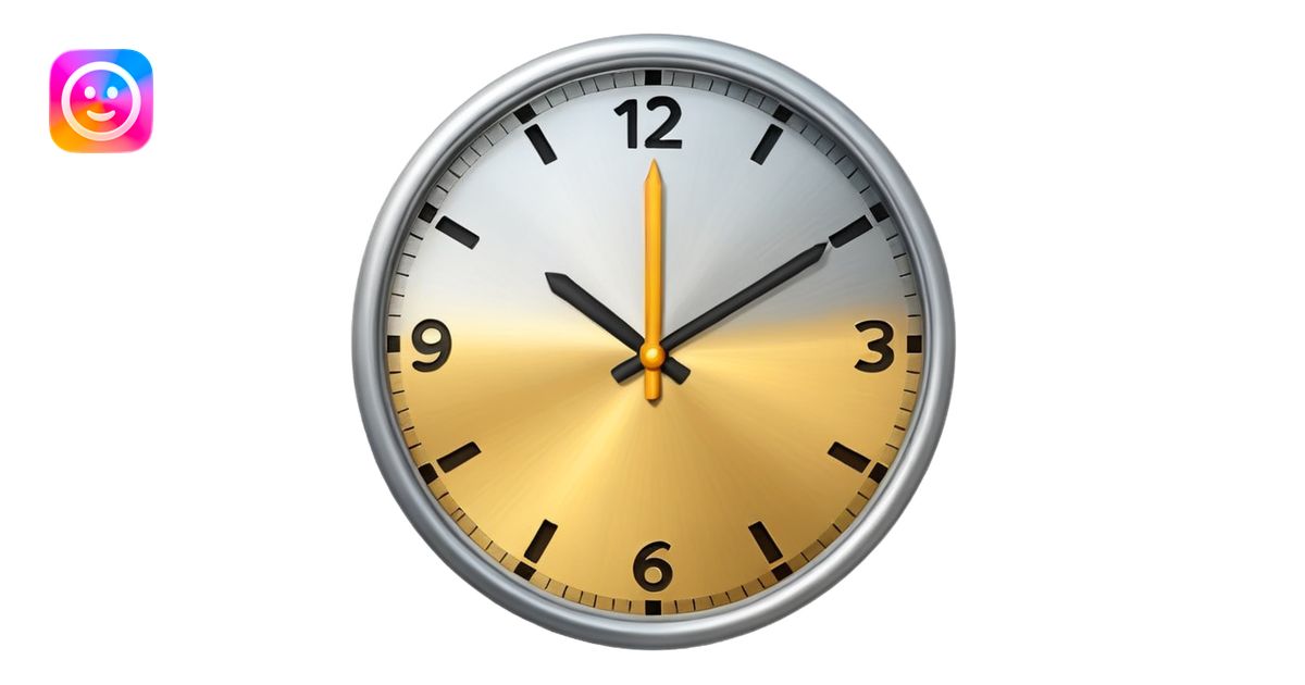 clock it emoji emoji | AI Emoji Generator
