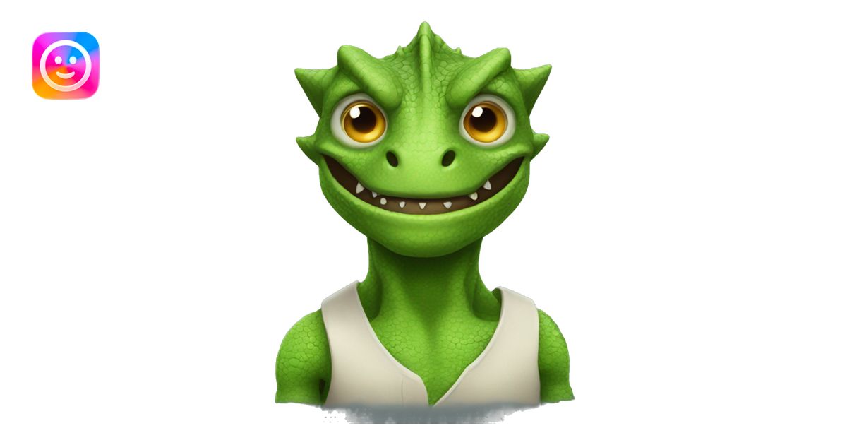 Lizard man emoji | AI Emoji Generator