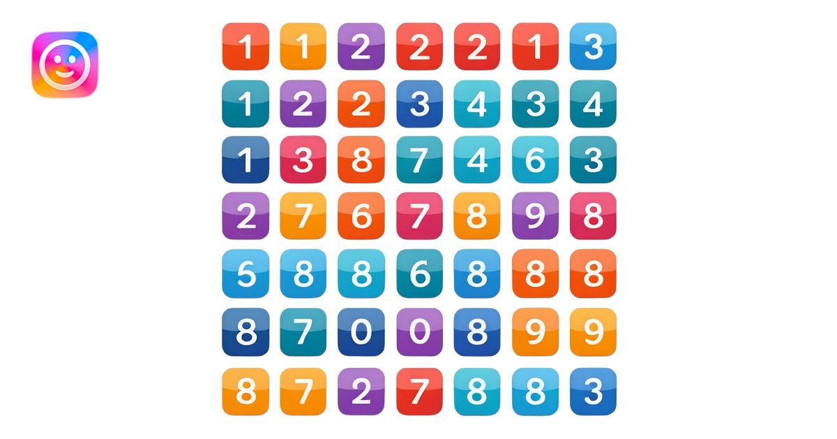 maths sequence emoji | AI Emoji Generator