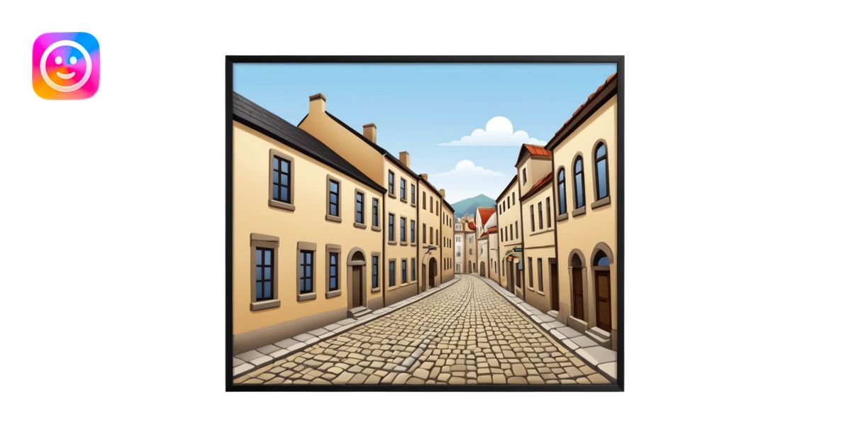 historical town centre emoji | AI Emoji Generator