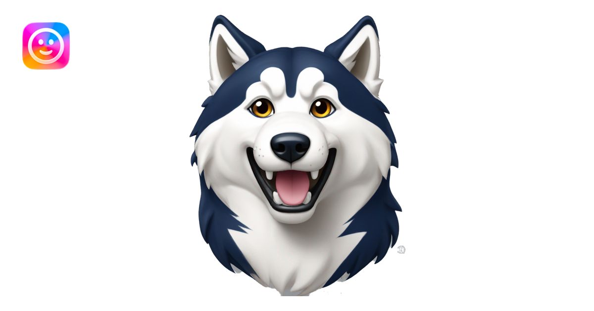 University of Connecticut Huskies emoji | AI Emoji Generator