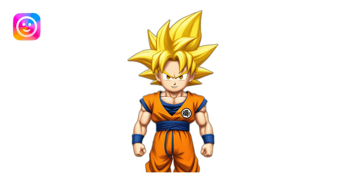 goku super saiyan talking emoji | AI Emoji Generator
